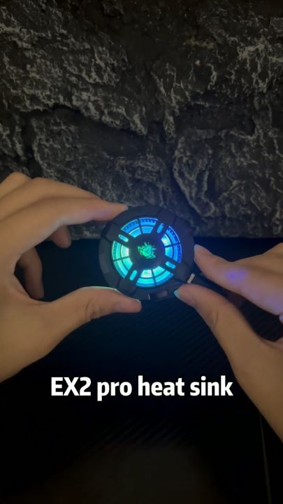 Plextone EX2 Pro RGB Rapid Cooling Magnetic Universal Phone Gaming ...