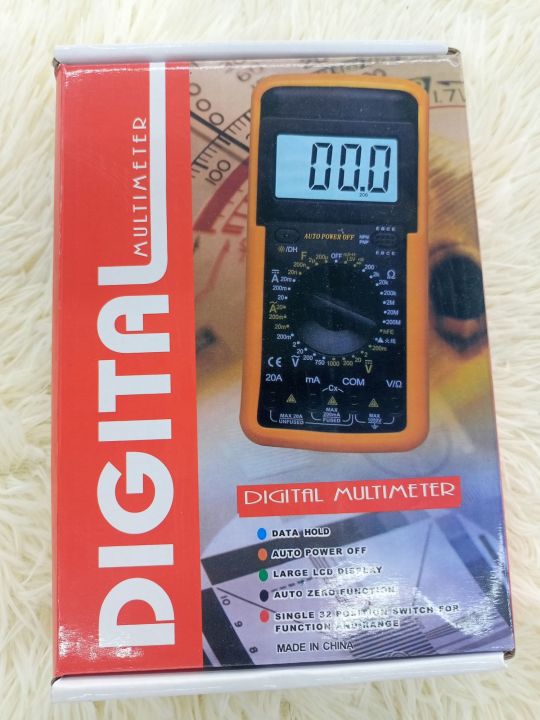 DIGITAL MULTIMETER DT9205A | Lazada PH