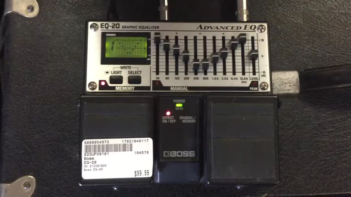 เอฟเฟคกีตาร์สอง Boss EQ-20 Advanced EQ สภาพพร้อมใช้งาน | Lazada.co.th