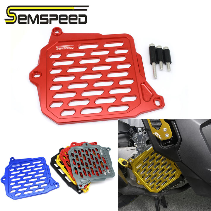 SEMSPEED Motorcycle Grille Grill Radiator Guard Cover For Honda ADV 160 ...