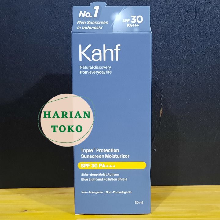 Kahf Triple Protection Sunscreen Moisturizer 30 ml SPF 30 PA ...