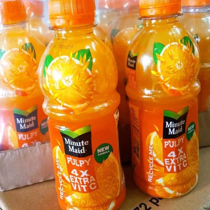 Minute Maid Pulpy Orange 300ml | Lazada Indonesia