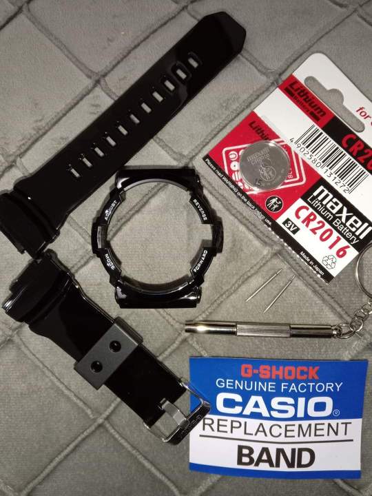 gshock strap and bezel fit to ga200 ga201 with fee batte and tools and ...