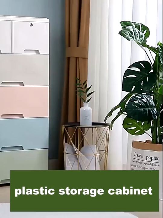 Drawers Plastic Cabinet Drawer Storage Cabinet With Lock Wardrobe ...