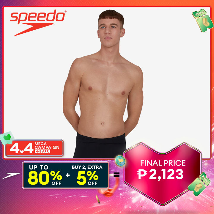Speedo Essentials Endurance + Jammer Men Swimwear - Black - 8-125060001 ...