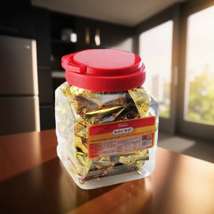 ROCHO Wafer Bola Cokelat Kacang 300g | Lazada Indonesia