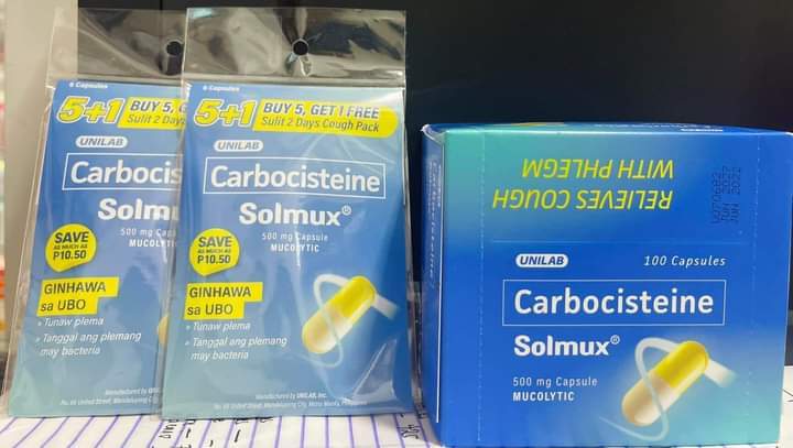 SOLMUX New Buy 10+2 Free (12 capsules) | Lazada PH