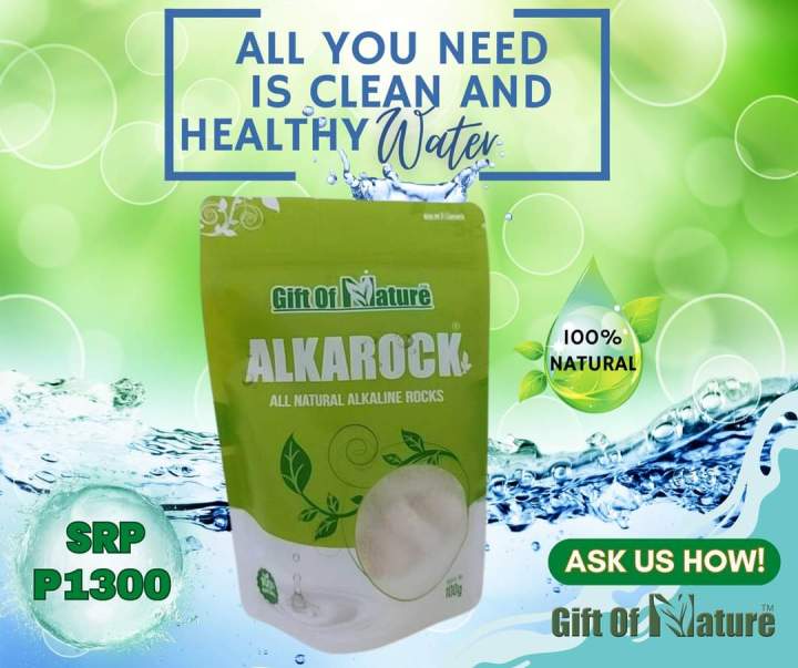ALKAROCK All Natural Mineral Rocks 100g ALKALINE WATER MAKER FOR GERD ...