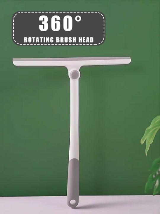 แปรงปาดน้ำด้ามจับกันลื่น water scraper รุ่นยางปาด2ชั้น ที่เช็ดกระจก ที่ ...