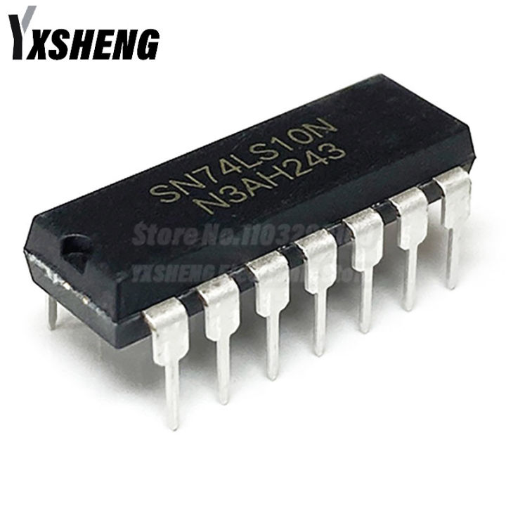 10ชิ้น SN74LS10N DIP-14 74LS10 DIP14 HD74LS10P ลอจิกชิป IC | Lazada.co.th