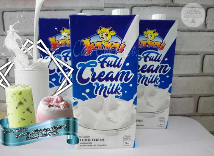 Jersey UHT Full Cream Milk 1L | Lazada PH