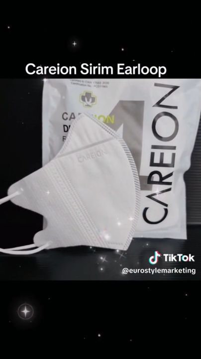 【CAREION】𝐒𝐈𝐑𝐈𝐌 Careion Duckbill Mask 4 Layer Earloop / Talinga 4ply ...