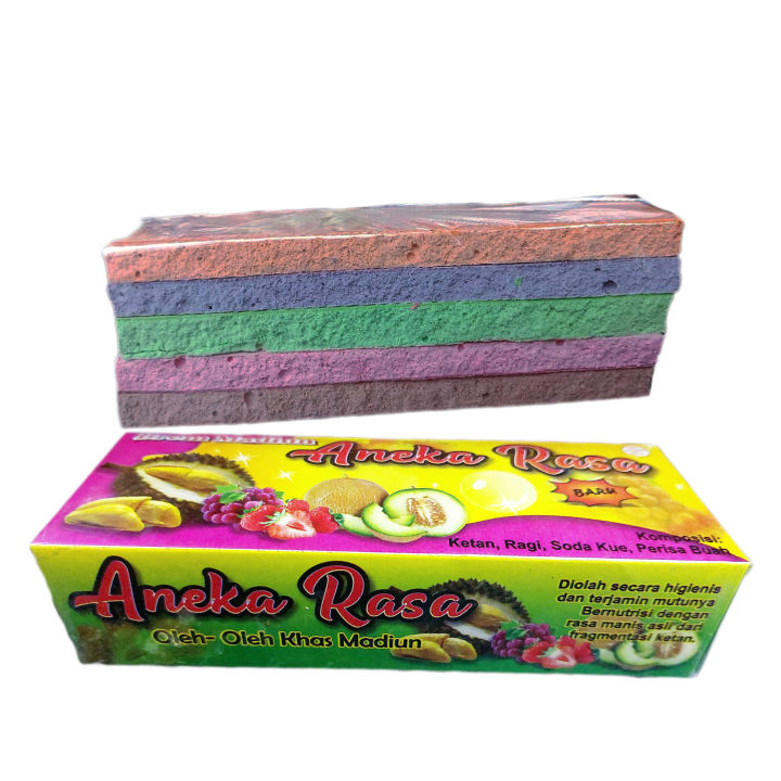 Brem Mix Rasa 5 Batang Cap Suling Gading Oleh Oleh Khas Madiun Food ...