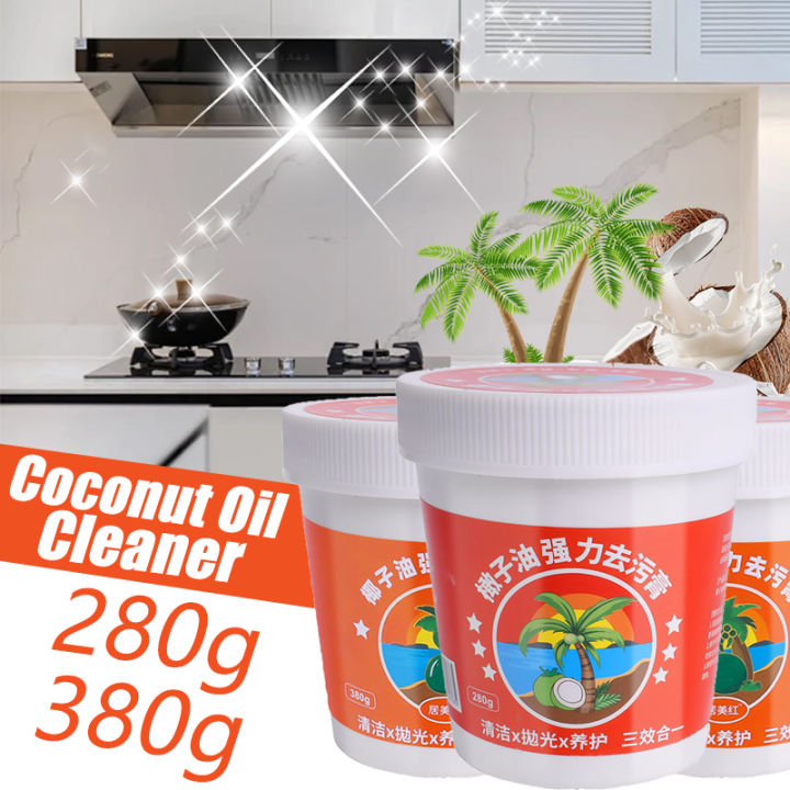 🔥Hot🔥New Upgraded 380g Coconut Oil Cleaner Powerful Stainless Steel ...