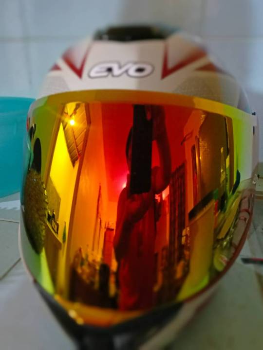 EVO SVX-01 and SVX-02 Revo Clear Red Lens | Lazada PH