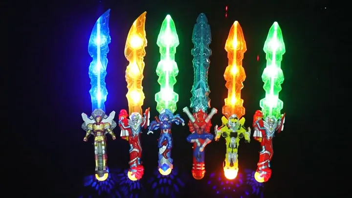 MAINAN PEDANG BESAR INFRA RED LASER BESAR SUPERHERO KARAKTER MUSIC ...