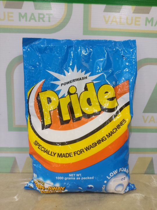 PRIDE POWERWASH POWDER DETERGENT 1000GRAMS | Lazada PH