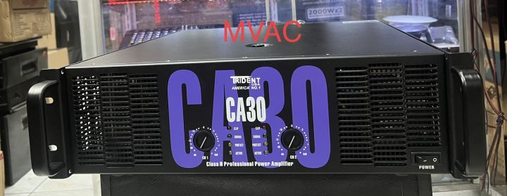 Trident/Imix CA-30 Power Amplifier ( 1500 Watts x 2 ) | Lazada PH