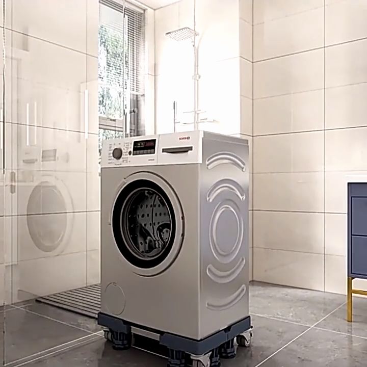 Washing Machine Stand Rack Adjustable Stainless Steel Stand Universal ...