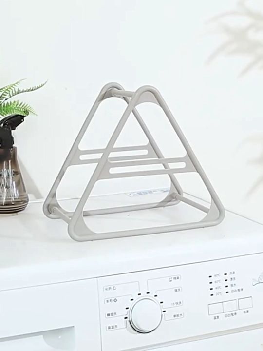 Large Capacity Triangle Plastic Hanger Clip Storage Rack Organizer ...