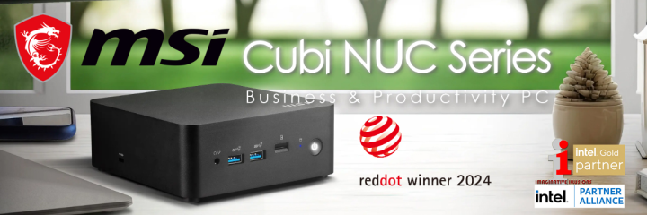 MSI NUC Cubi 1MC5 L10 Intel Core 5-120U 5GHz 10-Cores Mini PC / Intel ...