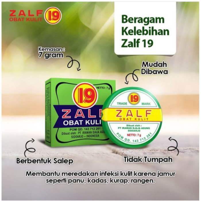 ZALF KULIT CAP 19/ IE KIM TIE SALEP/ OBAT KULIT UNTUK KURAP PANU KADAS ...