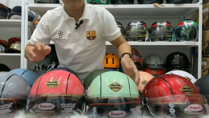 Mũ Bảo Hiểm S46 NAPOLI Kính /Bảo Hành 12 Tháng . | Lazada.vn