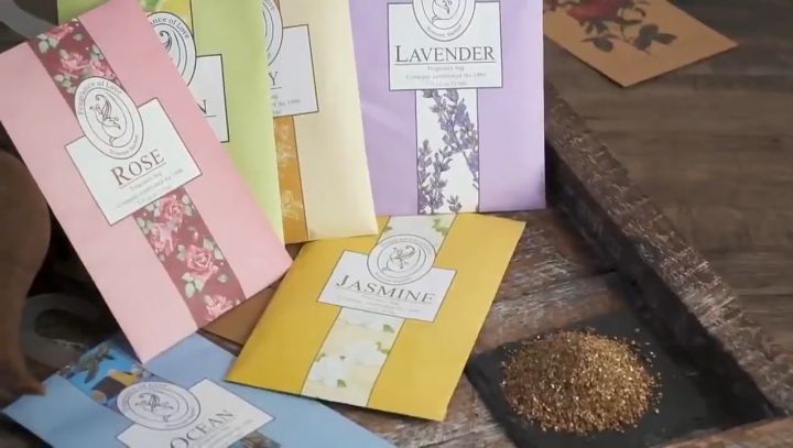 Closet Fragrance Bag Air Freshening Paper Bag Can Be Hung Incense Bag ...