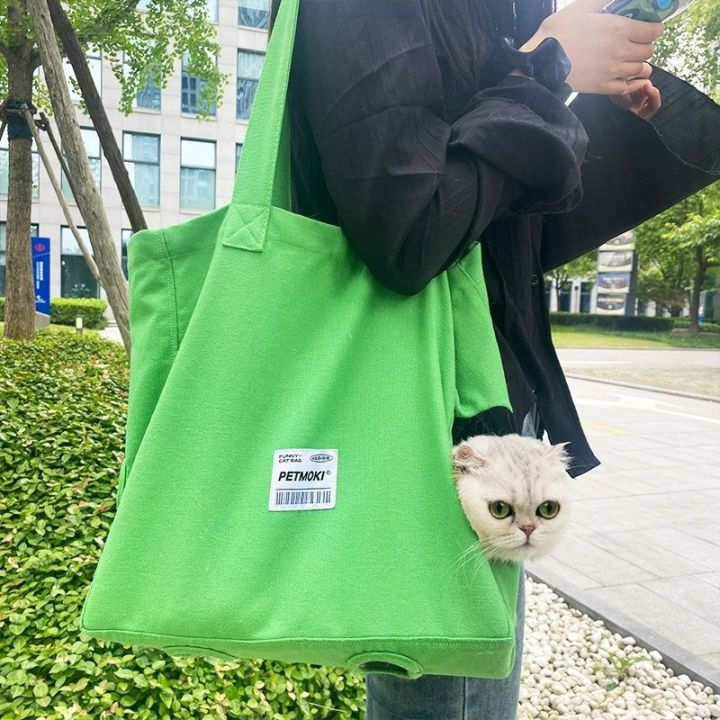 【Pet story】Two-in-one cat walking bag portable crossbody large capacity ...