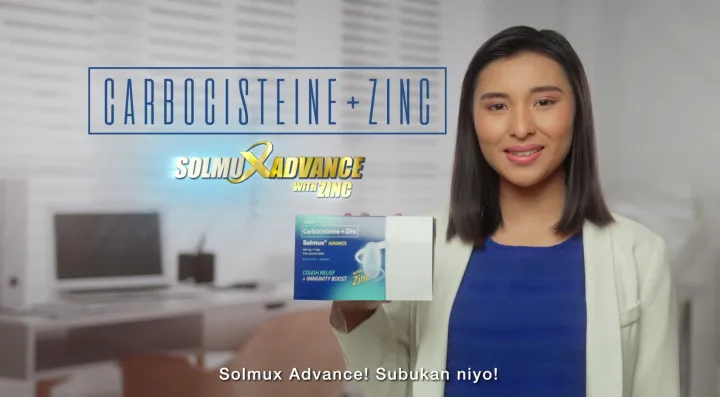 Unilab Solmux Advance 40 Tablets - Cough with Phlegm Medicine ...