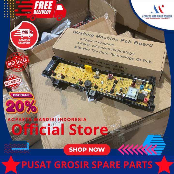 PANASONIC 6.0kg NA-F60A6, Modul pcb mesin cuci Top Loading ( ETS-394 ) | Lazada Indonesia