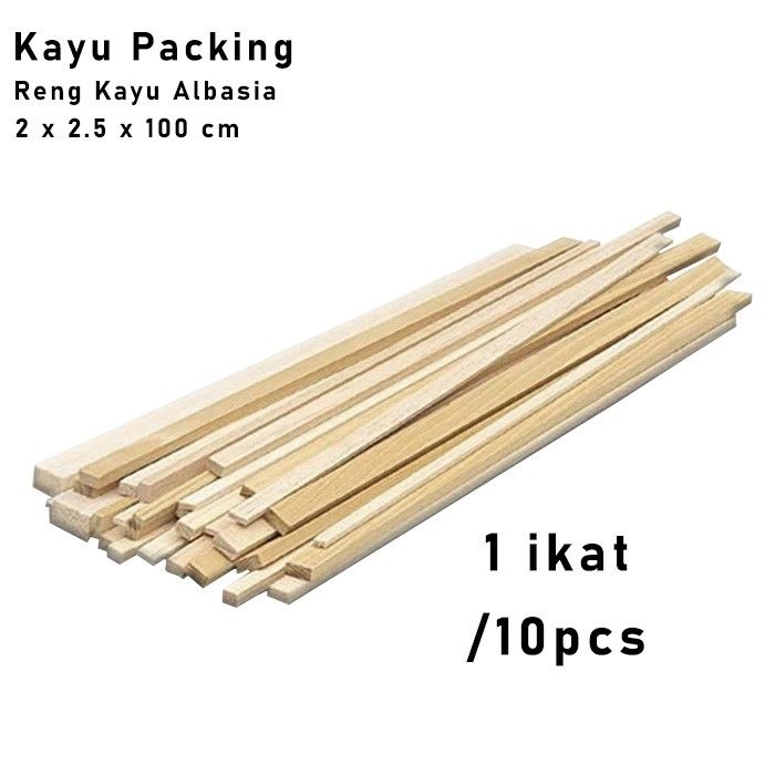 Kayu Packing Albasia Reng 2x2.5 2 meter isi 10 pcs | Lazada Indonesia
