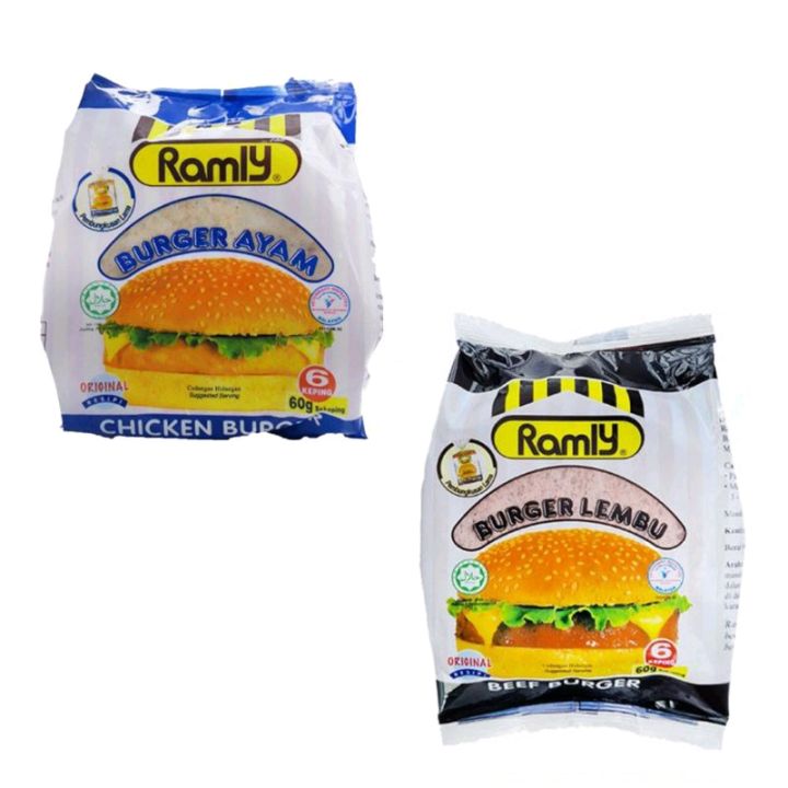 ( Self Pick Up / Delivery Only ) Ramly Burger Patty 360g ( Chicken ...