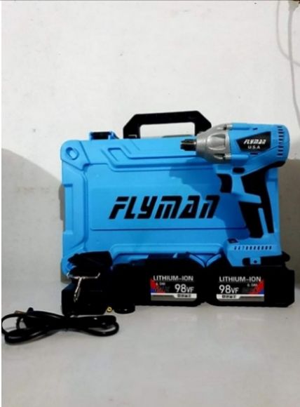Heavy-Duty Cordless impact Wrench (98v) Original Flyman | Lazada PH