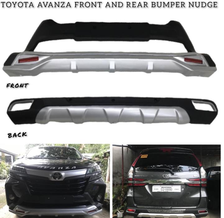 OCPA TOYOTA AVANZA FRONT AND REAR BUMPER NUDGE - 2016-2020 (5130 ...