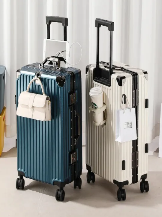 Vali Du Lịch 28 Inch Có Khóa Mật Khẩu Cho Nam Và Nữ Có Bánh Xe Đa Năng ...
