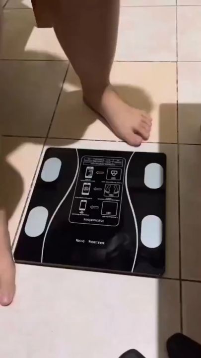 INXX Electronic Scale Liquid Crystaldigital Weighing Scale Human Body ...