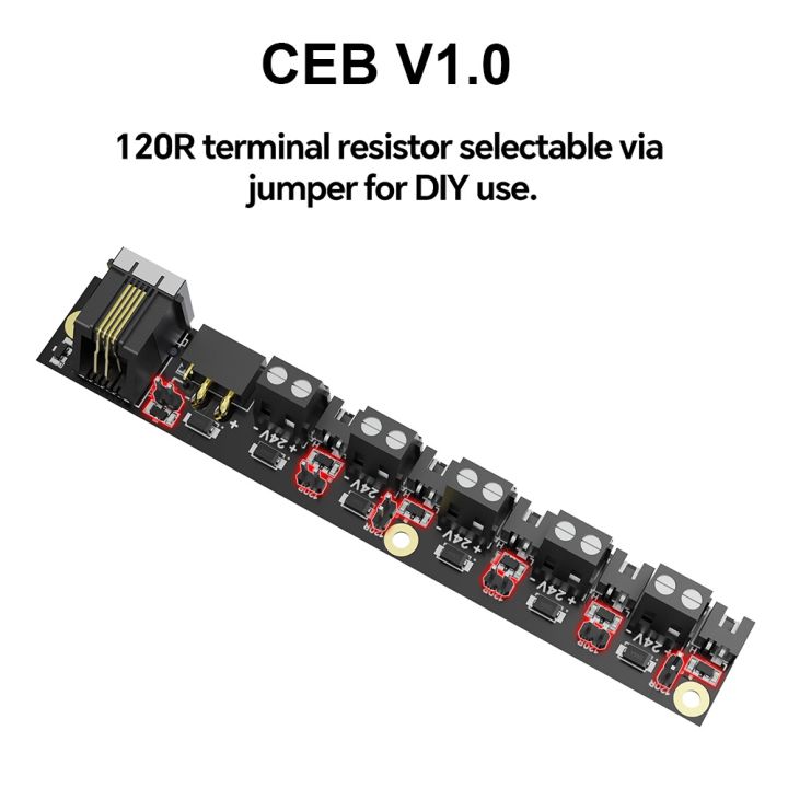 BIGTREETECH CEB V1.0 Klipper CAN Bus Expansion Board 120R Terminal ...