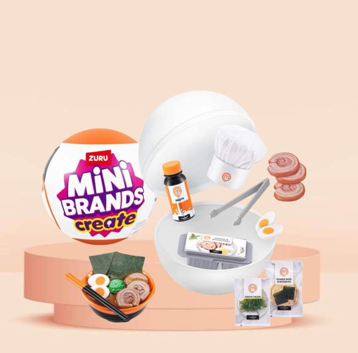 พร้อมส่ง Mini Brands Create MasterChef Series 1 Capsule by ZURU ...