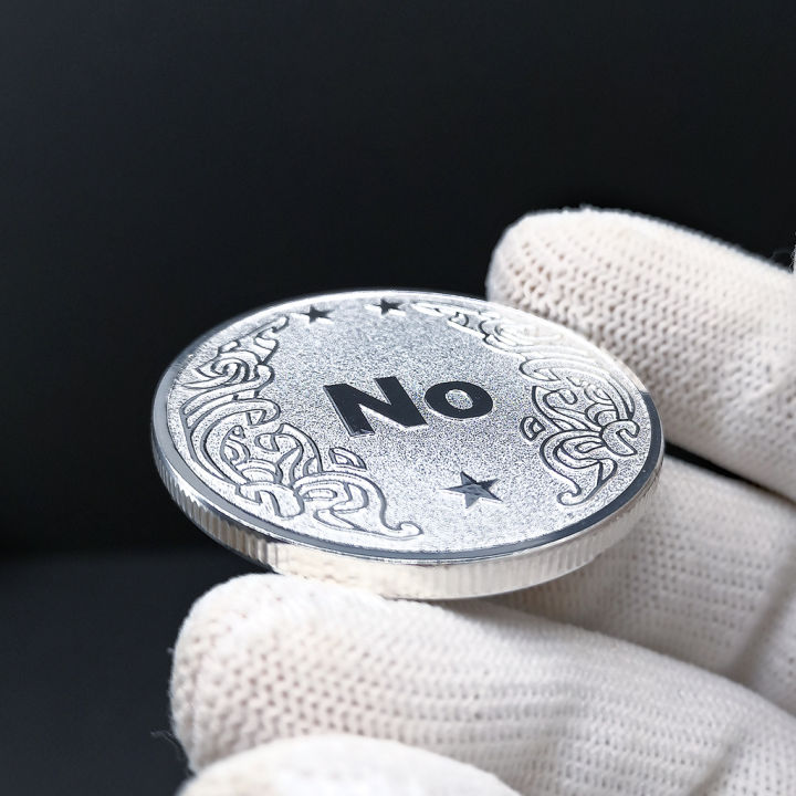 [Moonlight Silver Version Yes No] Decision Coin Commemorative Medal ...