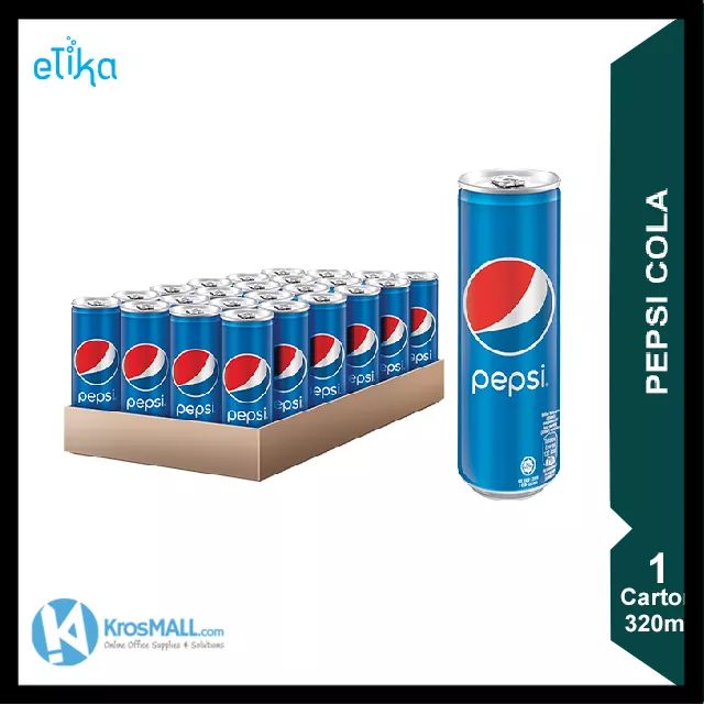 Pepsi Can Original 24 × 320ml | Lazada