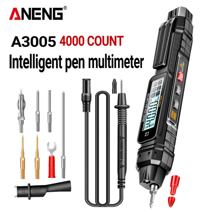 ANENG A3005 Digital Professional Multimeter Pen Testers AC/DC Voltage ...