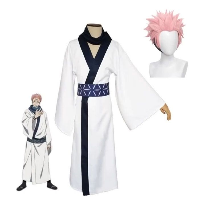 Jujutsu Kaisen Cosplay Costumes Ryomen Sukuna Men Women Outfits Japan ...