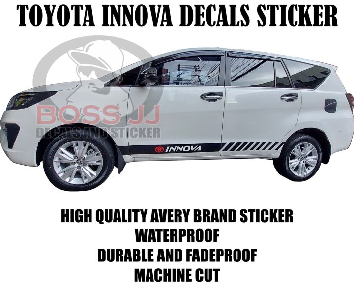 toyota INNOVA body sticker | Lazada PH