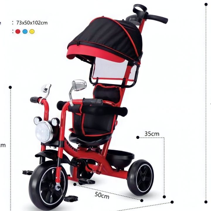 SEPEDA RODA TIGA ANAK EXOTIC TERBARU TIPE ET-1269 | Lazada Indonesia