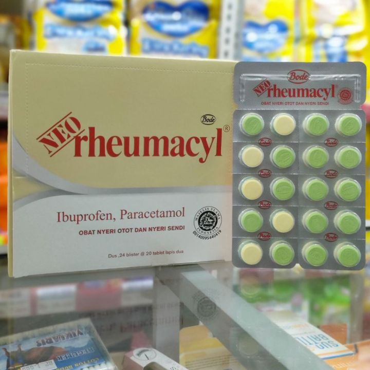 NEO RHEUMACYL 1 ISI 20 TABLET / OBAT NYERI OTOT NYERI SENDI NEO REMASIL ...