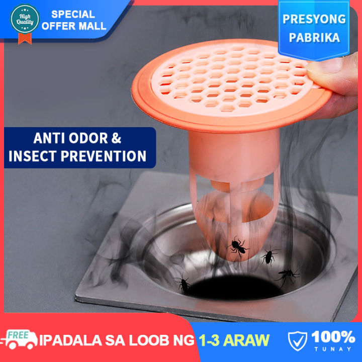【Utility】Anti-odor Sewer Drain Plug Cover Insect-proof Prevent Gases ...