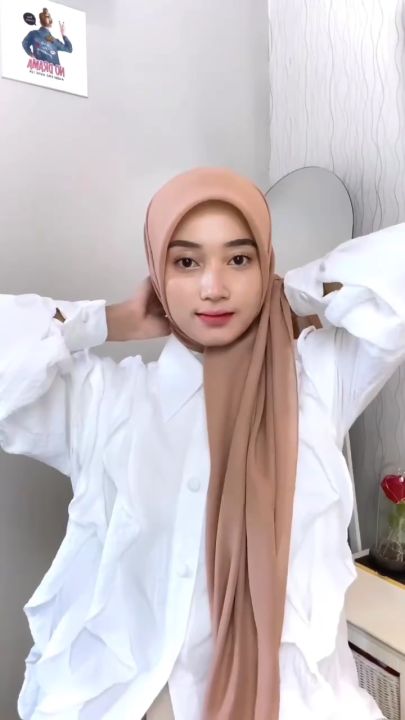 Paris Jadul Segiempat premium / Hijab paris jadul original Warna polos ...
