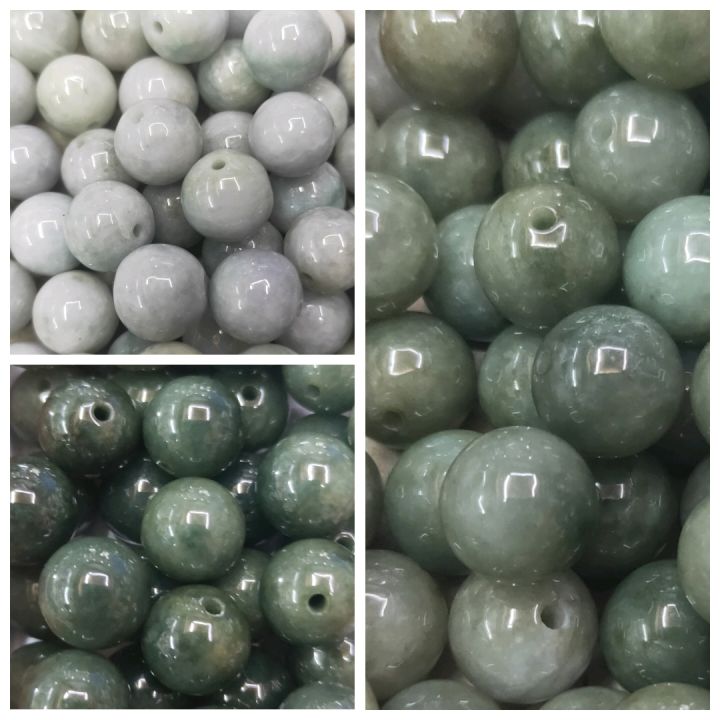 Genuine Jade 14mm Lucky Beads(price of 1 piece) | Lazada PH