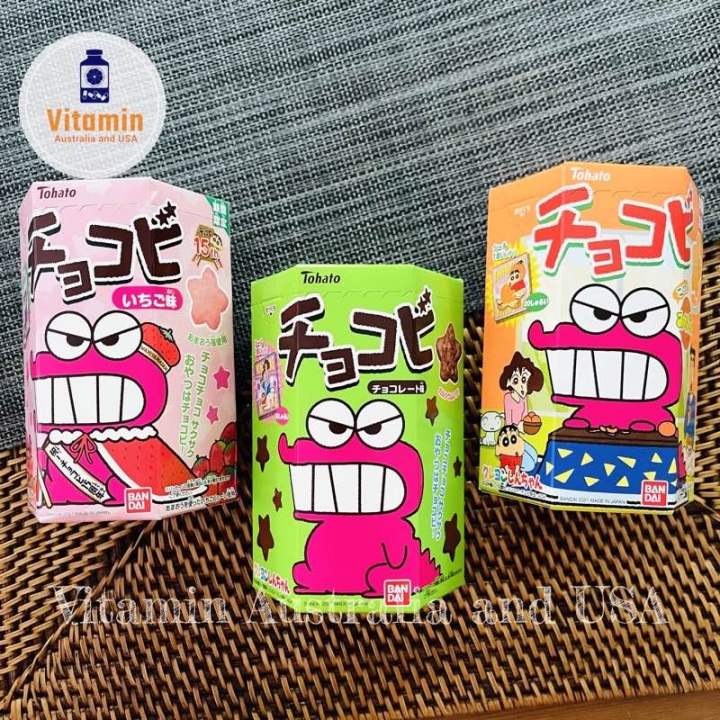 tohato Chocobi Choco bi ขนมช็อคโกบิ ช็อคโกบี ชินจัง ขนมโปรดของชินจัง ...